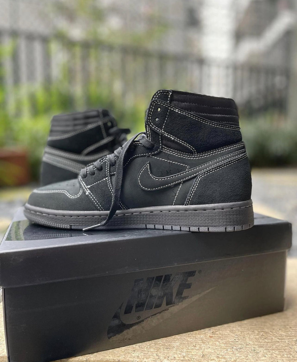 Custom Travis Scott x Air Jordan 1 High “ Phantom “ – shopwithtrendz